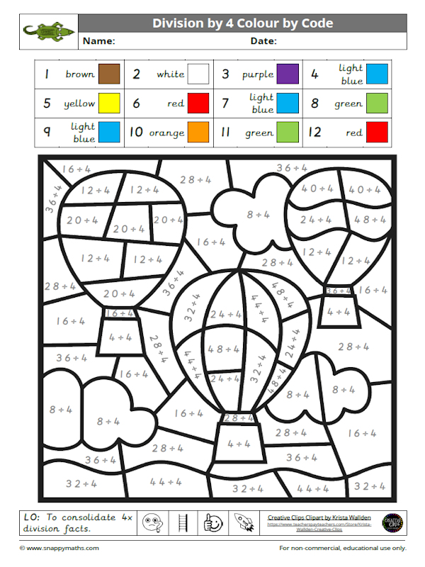 Free 4x Table Worksheets and Games (no sign-up) - Snappy Maths
