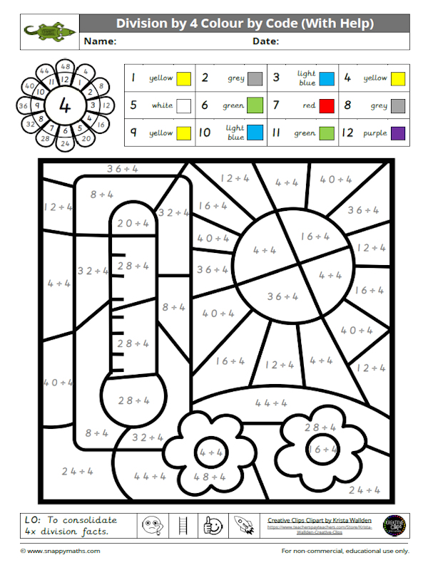 Free 4x Table Worksheets and Games (no sign-up) - Snappy Maths