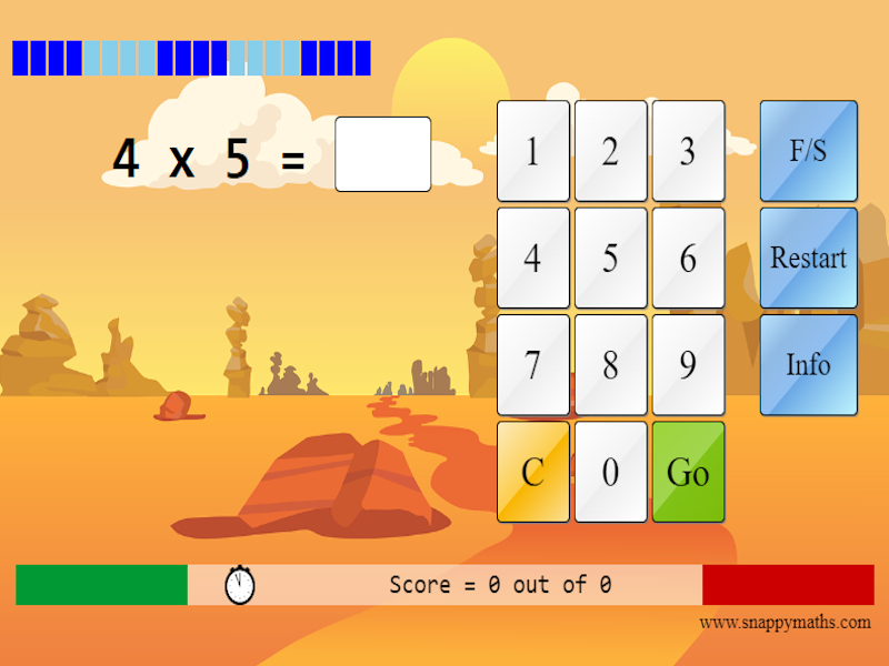 Free 4x Table Worksheets and Games (no sign-up) - Snappy Maths