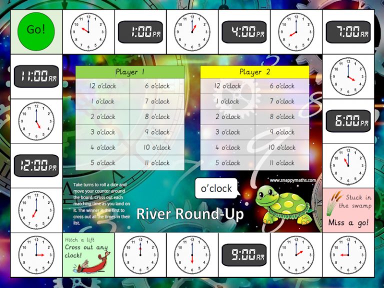 Time Worksheets, Games and Resources - Snappy Maths
